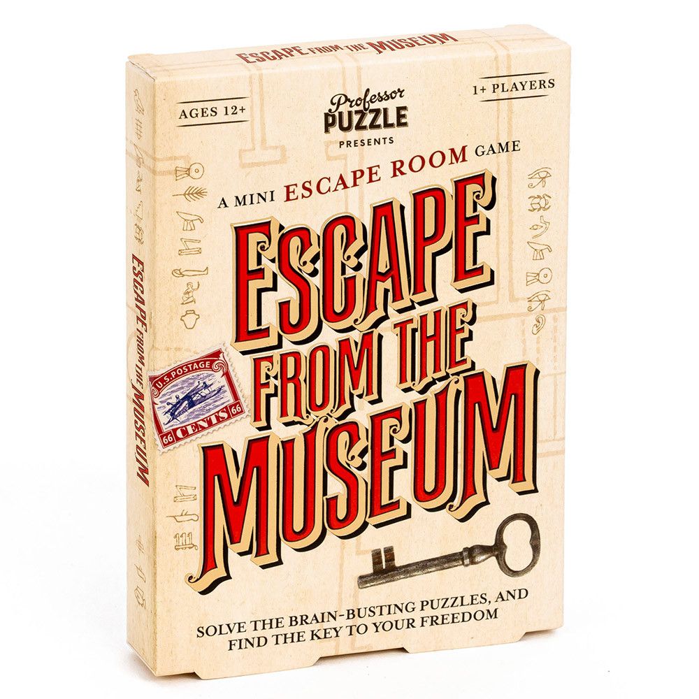 Escape from the Museum – Logic Puzzles – Book and Toy
