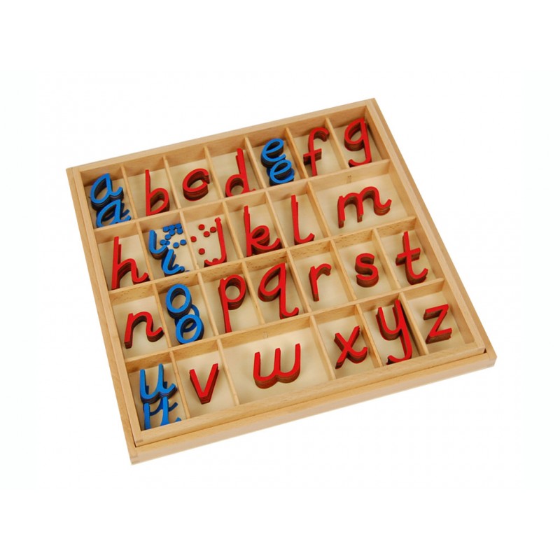 Small D Nealian Moveable Alphabet – Book and Toy