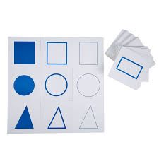Cards for demonstration tray – Book and Toy